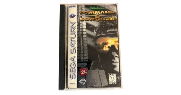 Command & Conquer Sega Saturn 1997 Game Complete in Box at Texas Yard ...